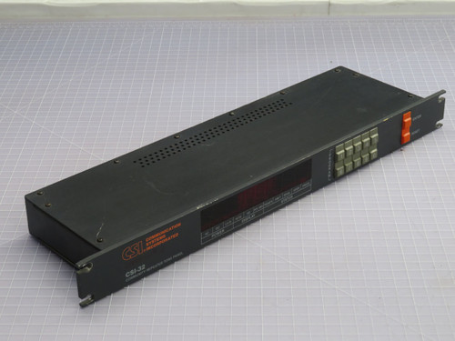 Used CSI CSI-32 COMMUNITY REPEATER TONE PANEL T259762 surplus at a ...
