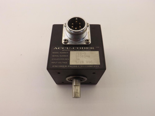711-S Encoder 711-S Accu-Coder Incremental Shaft Encoder T38695