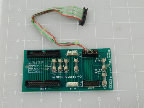 GEB-2294V-0, M-8400 Sato GEB-2294V-0 M-8400 Fuse Board T85205