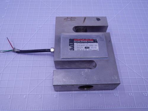 Used RICE LAKE WEIGHING SYSTEMS RL20000B-15K S-BEAM LOAD CELL T112384 ...