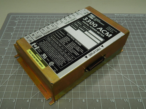 3300 ACM Power Measurement LTD 3300 ACM Digital Power Meter 22-27 VDC ...