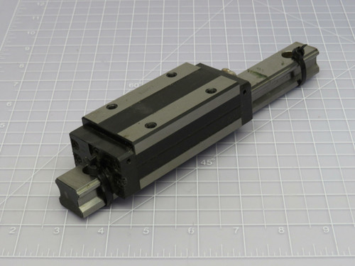 SHS25 THK SHS25 Linear Bearing Block on a 8.5 In Rail T186499