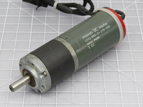 Used MAXON 2332.969-21.216-200 DC MOTOR T198897 surplus at a great price