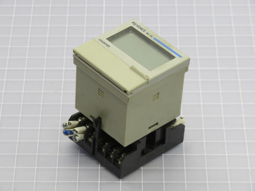 Used KEYENCE RC-16 ELECTRIC PRESET COUNTER T218023 surplus at a great price