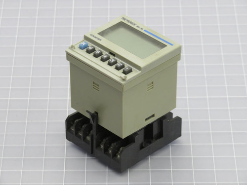 Used KEYENCE RC-16 ELECTRIC PRESET COUNTER T218042 surplus at a great price