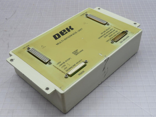 DEK Multi-Interface Unit Fast USA Shipper