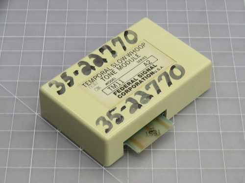 New FEDERAL SIGNAL TM11 TEMPORAL SLOW WHOOP TONE MODULE T242175 surplus ...