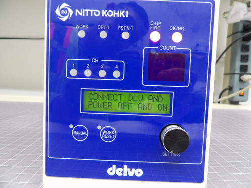 Delvo DCC0101X-AZ Nitto Kohki Current screwdriver control
