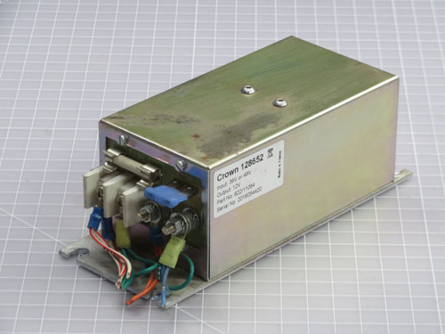 128652 CROWN 622/11064 POWER SUPPLY CROWN TSP6500 TYPE E FORKLIFT