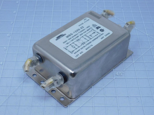 MBS-1220-22 Lambda Electronics MBS-1220-22 Noise Filter 250 V 20 A 50/60 Hz T131273