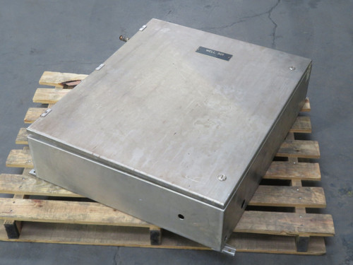 D-4 HOFFMAN SS INDUSTRIAL CONTROL PANEL ENCLOSURE Fast USA Shipper