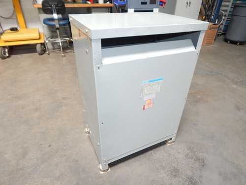 Used CHALLENGER 752-415 DRY TYPE TRANSFORMER 75KVA, PRI 480, SEC ...
