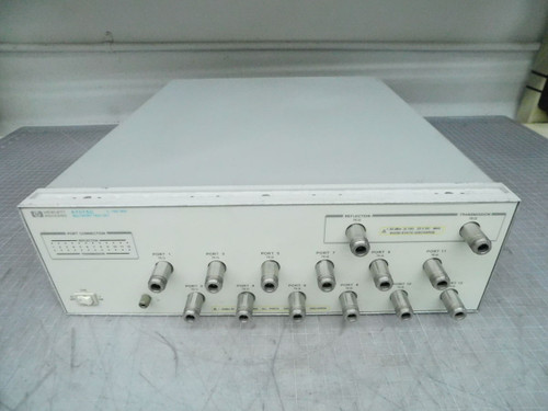Used HP 87075C MULTIPORT TEST SET 3-1300MHZ, OPTION 006 M7072 surplus ...
