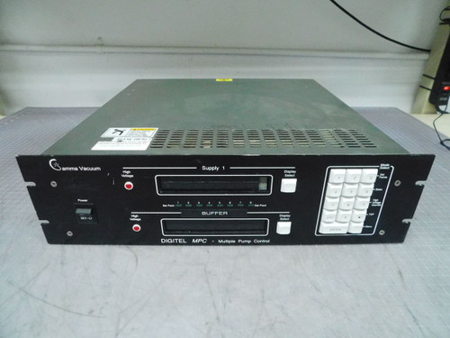 Used GAMMA VACUUM MPC, MPC-2-US220-232-N-N MULTIPLE ION PUMP CONTROL ...
