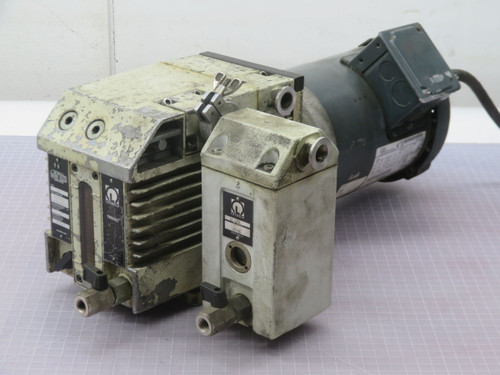 Used LEYBOLD D8B 91256-2 VACUUM PUMP T267322 surplus at a great price