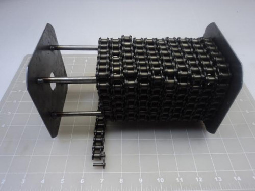 Used HKK 40 1/2" PITCH ROLLER CHAIN T13607 surplus at a great price