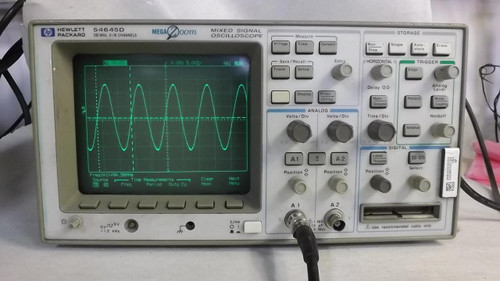 HP Hewlett Packard 54645D Mixed Signal Oscilloscope 100 MHz 2+16 ...