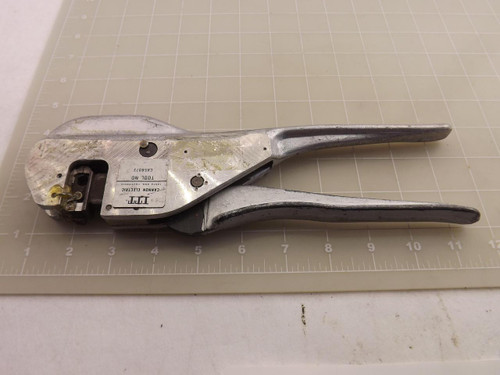 Used BURNDY ITT CANNON ELECTRIC MROPV-2 CA58073 90LXD27 CRIMPING TOOL ...