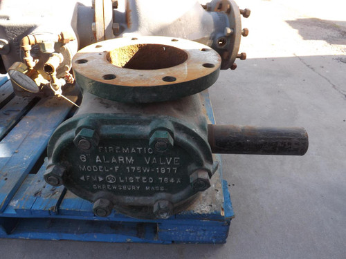 FIREMATIC MODEL-F 175W-1977 6" ALARM VALVE - OCO Industrial