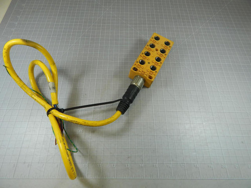 Turck Multi Box U7032 VB 80-P7X9-CS12 8 Port Junction Box