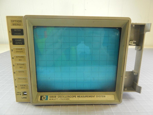 Used HP HEWLETT PACKARD 1980B OSCILLOSCOPE MEASUREMENT SYSTEM CATHODE ...