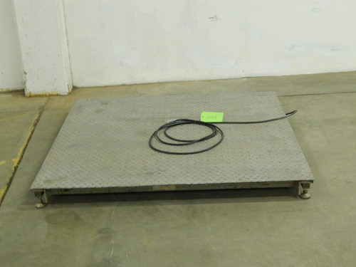 Mettler Toledo 2254 Commercial Warehouse Floor Scale 4x4 5000 lbs ...