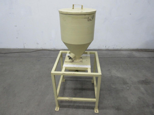 Hopper for Plastic Resin w stand 24x15 in T105126 - OCO Industrial