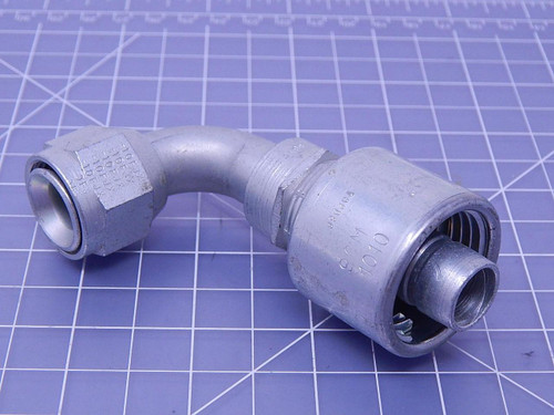 Gates 10G-10FJX90M G25180-1010 Hydraulic Hose Fitting