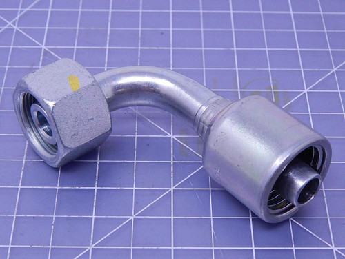 Gates 8G-16FDHORX90 G25730-0816 Hydraulic Hose Fitting