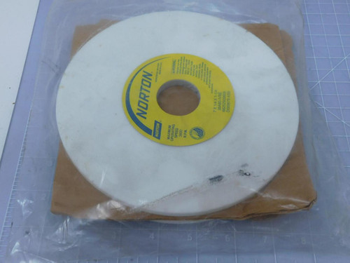New LOT OF 2 NORTON 38A80-IVBE GRINDING WHEELS 7 X 1/4 X 1-1/4 38A80 ...