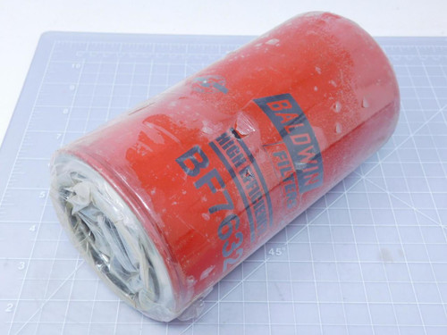 Baldwin Filters BF7632 High Efficiency Spin on Fuel Filter 1R0751 ...