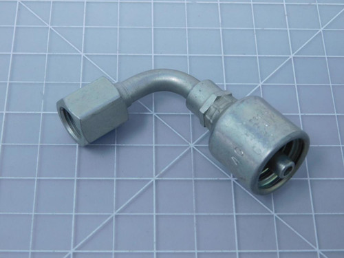 Gates G25180-0405 Hydraulic Hose Fitting 4G-5FJX 90M