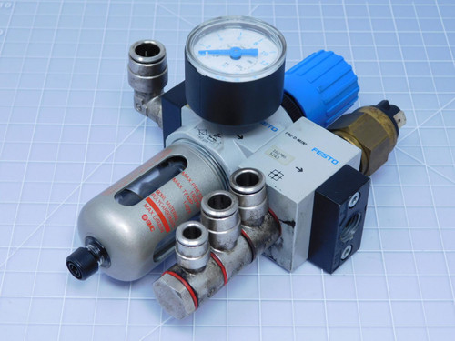 Festo 159631 RN43 LFR-D-MINI Pneumatic Filter Assembly