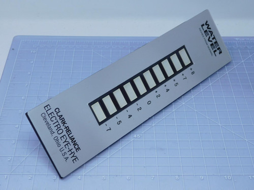 Used CLARK-RELIANCE 0509 ELECTRO EYE-HYE WATER LEVEL INDICATIOR T139877 ...