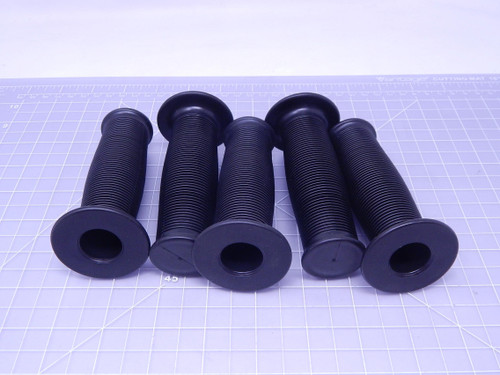 Rubber Dynamics PVCG-RFL Slide-On Round Grip Ribbed Flange