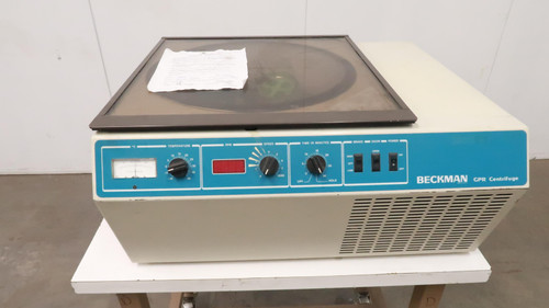 Used BECKMAN GPR 349702 CENTRIFUGE T148357 surplus at a great price