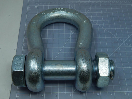 New CROSBY WLL 21T BOLT TYPE ANCHOR SHACKLE HS ALLOY T150202 surplus at ...