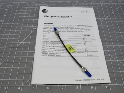 Allen-Bradley 2090-SCEP0-1 Sercos Fiber Optic Cable