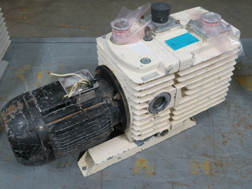 Leybold D30A Rotary Vane Vacuum Pump w/ Industrial Motor