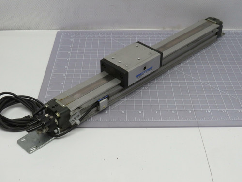 Used KOGANEI ORGA20X250-ZG553B2 PNEUMATIC LINEAR SLIDE RAIL MAX 0.8MPA ...