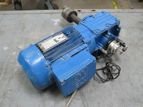 Used SEW-EURODRIVE WAF30 DT80N4 360200793.0.01.004 3 PHASE INDUCTION ...