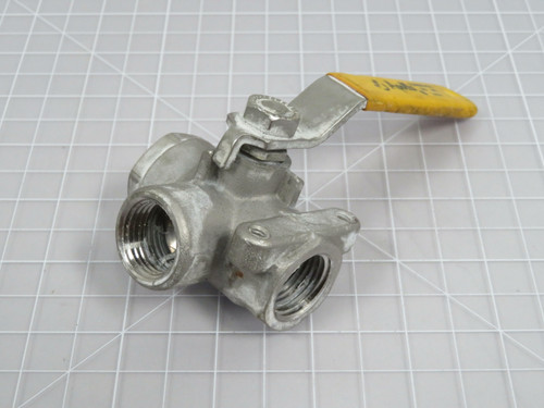 Apollo CF8M Stainless Steel Ball Valve T179648 - OCO Industrial