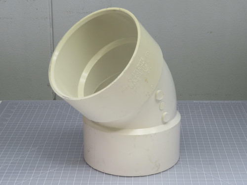 Charlotte 321 6 in 45 Degree PVC T191134 - OCO Industrial