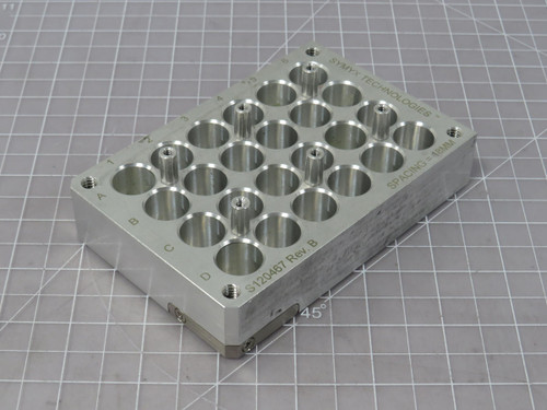 Used SYMYX TECHNOLOGIES S120467 REV B TRAY SPACING T191121 surplus at a ...