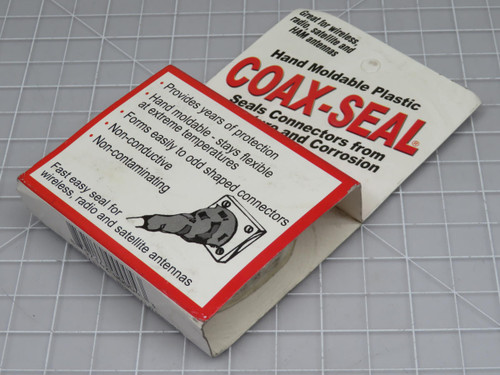41 Coax-Seal 104 Hand Moldable Plastic 1 in x 12 ft