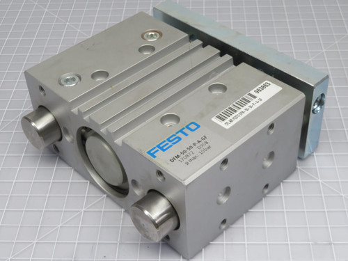 Used FESTO DFM-50-50-P-A-GF 170872 GUIDED ACTUATOR T196875 surplus at a ...