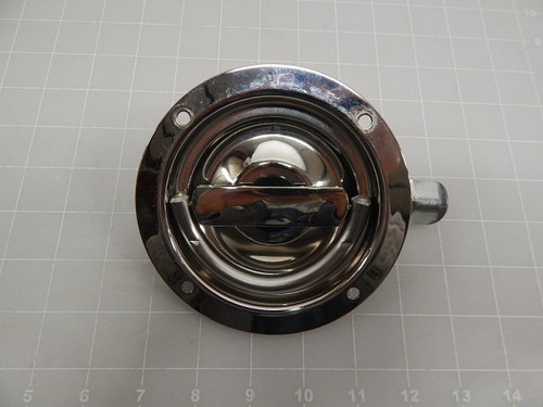 Hansen Stainless Steel D-Ring Non-Locking Latch Lock