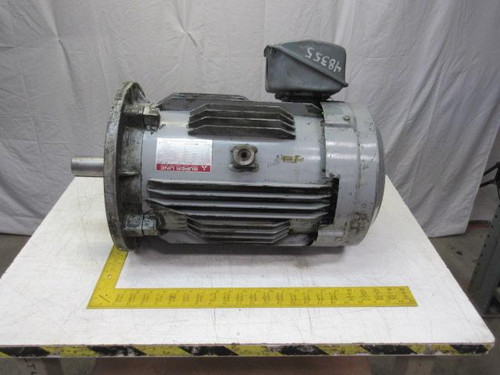 Used MITSUBISHI SUPER LINE SF-JRV THREE PHASE INDUCTION MOTOR T71468 ...