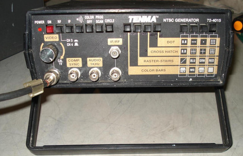 TENMA 72-4015 NTSC GENERATOR 72-4015 T5282 - OCO Industrial