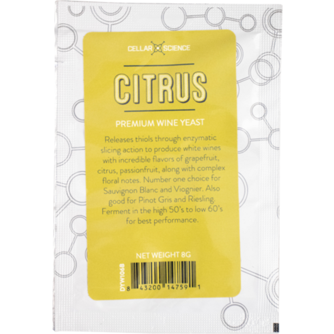 Cellarscience® Citrus Dry Wine Yeast